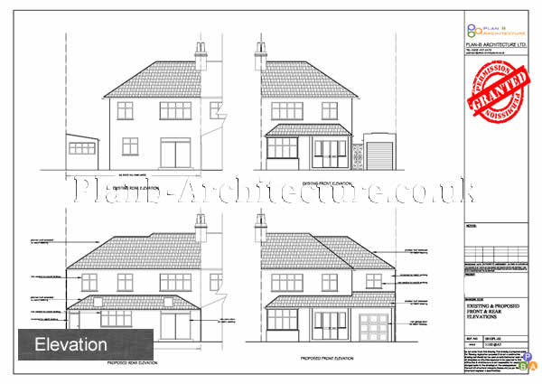 PLANNING DRAWINGS FOR HOUSE EXTENSIONS DETAIL