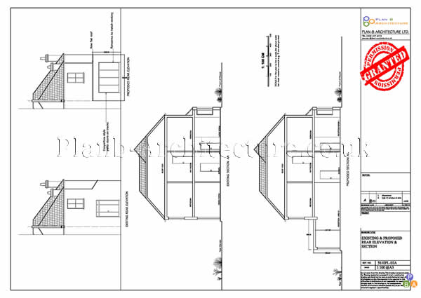 PLANNING DRAWINGS FOR REAR EXTENSIONS DETAIL – Plan B architecture ...
