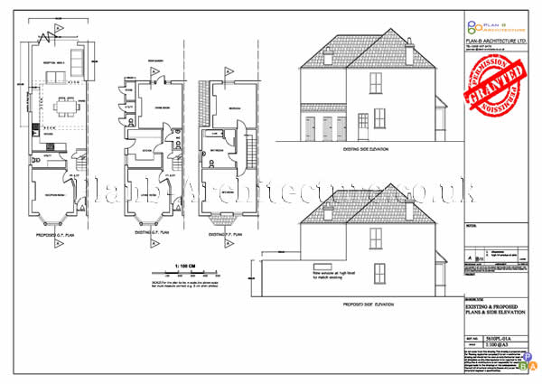 PLANNING DRAWINGS FOR REAR EXTENSIONS DETAIL – Plan B architecture ...