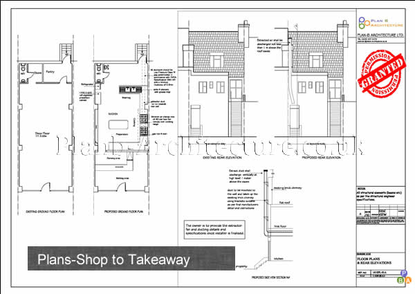 PLANNING DRAWINGS FOR CHANGE OF USE DETAIL – Plan B architecture ...