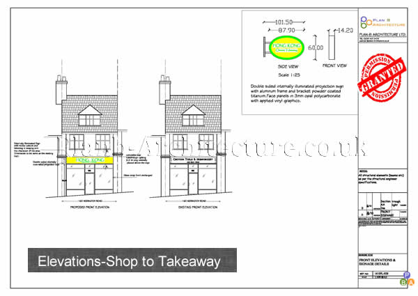 PLANNING DRAWINGS FOR CHANGE OF USE DETAIL – Plan B architecture ...